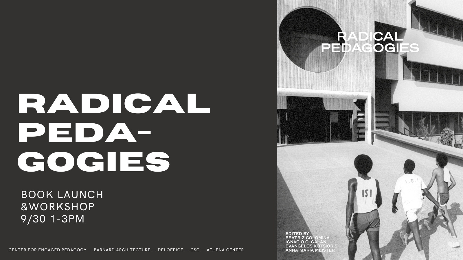Radical Pedagogies: Book Launch & Workshop | Barnard Center for Engaged ...